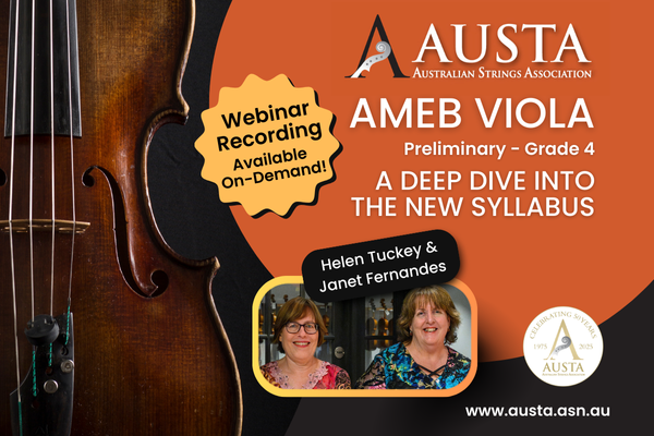 On Demand: AMEB Viola Preliminary – Grade 4: A Deep Dive into the New ...